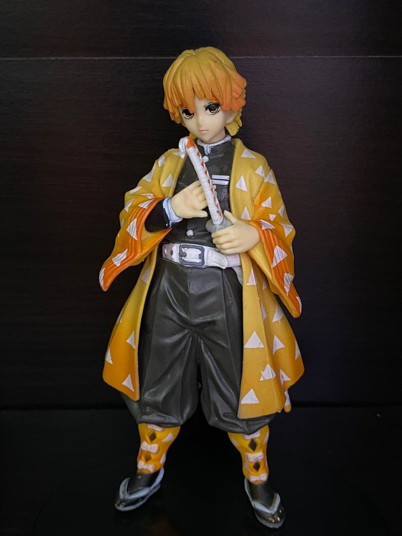demon slayer zenitsu figure, Hobbies & Toys, Toys & Games on Carousell