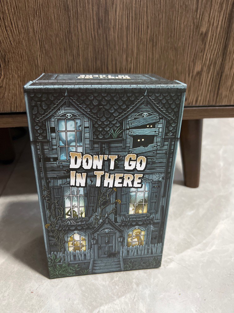 Don’t Go In There Horror Theme Board Game Kickstarter Authentic ...