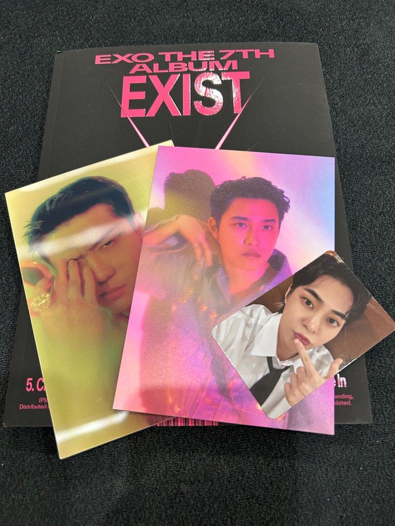 EXO EXIST X Version Full set with Photocard, Hobbies & Toys, Collectibles & Memorabilia, K-Wave ...