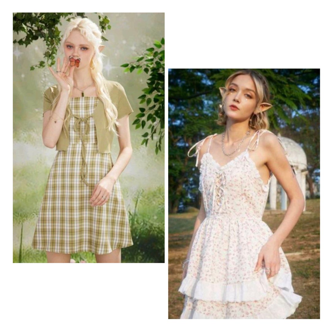 Fairycore dresses and sets, Women's Fashion, Dresses & Sets, Dresses on ...