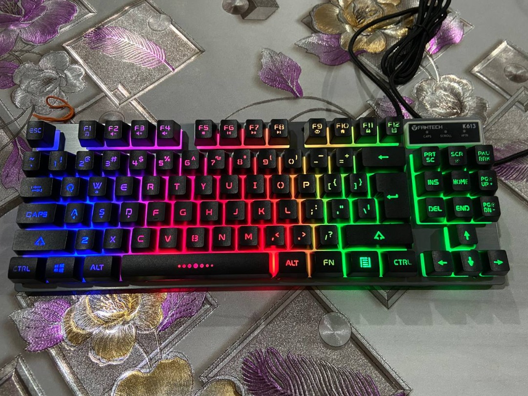 Fantech Fighter II Gaming Keyboard K613 (KB84BK), Computers & Tech ...