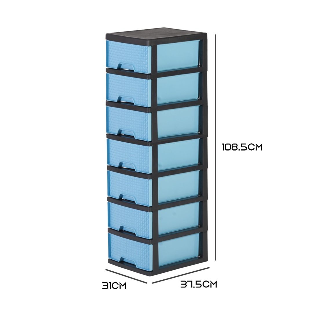 Felton 7 Tier Drawer Storage Cabinet, Furniture & Home Living ...