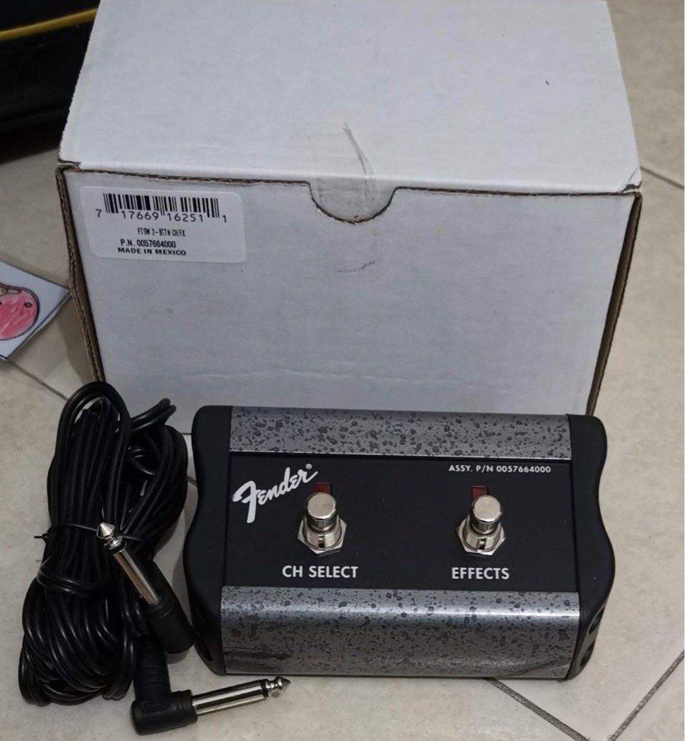 Fender Stage 160 DSP Guitar Amp with Fender 2 button footswitch, Audio ...