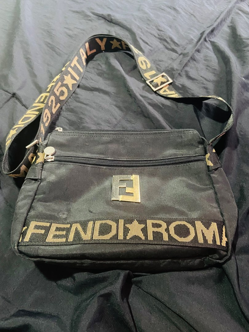 Fendi Roma Sling Bag, Women's Fashion, Bags & Wallets, Cross-body Bags ...