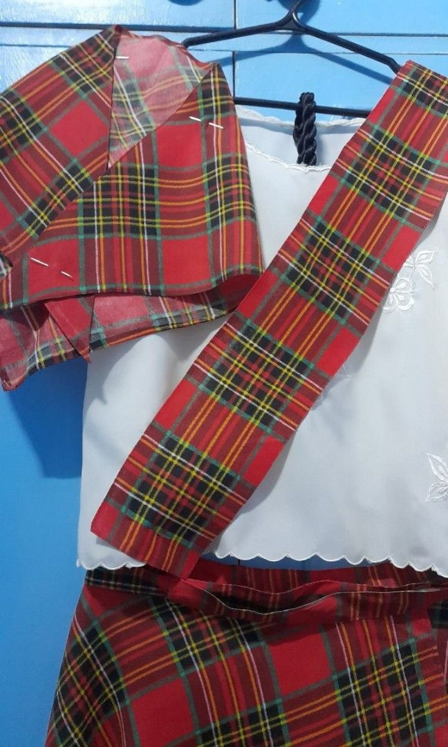 Filipiniana Set / Kimona, Palda, Bandana Set / Baro Saya Panyo at ...