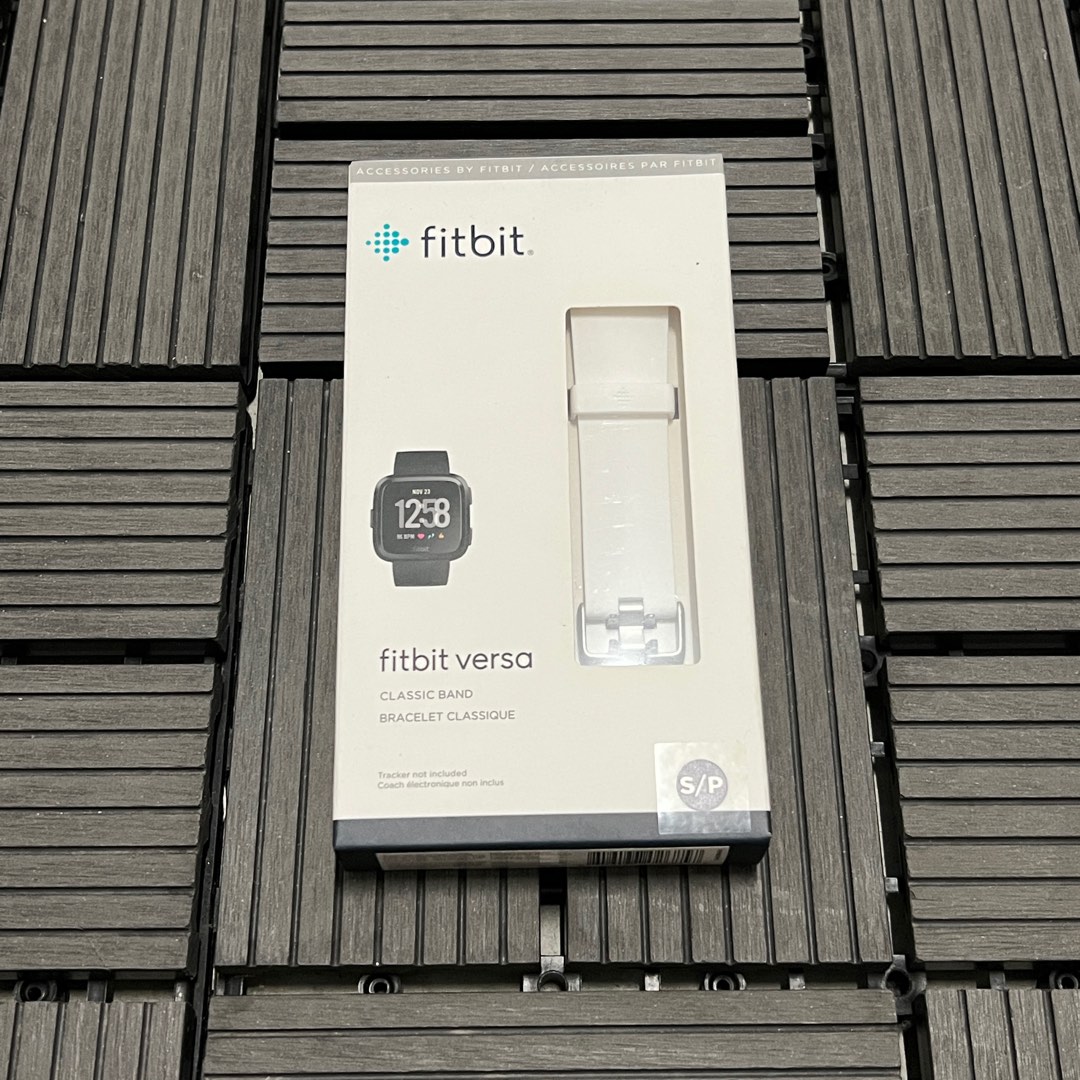 Fitbit Versa Classic Band - White, Mobile Phones & Gadgets, Wearables ...