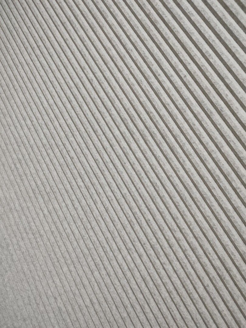 Fluted Grooves Polyester Fibre Acoustic Panel, Hobbies & Toys, Music ...
