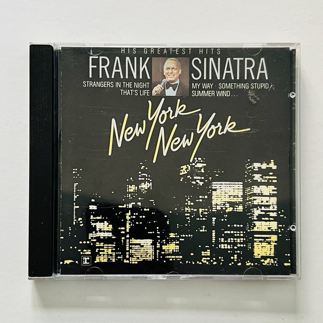 Frank Sinatra New York New York Greatest Hits CD made in Germany, 興趣及遊戲 ...
