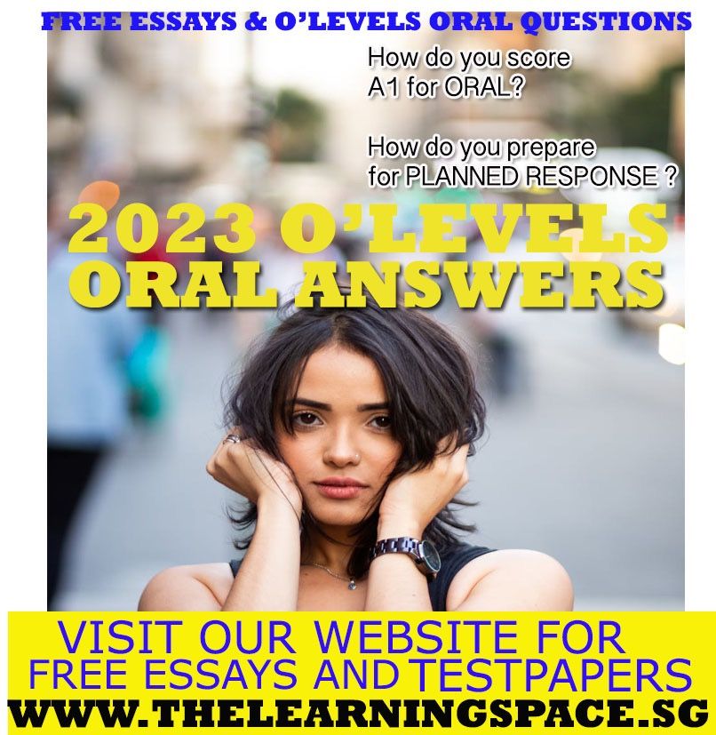 FREE PSLE ENGLISH AND SECONDARY ORAL NOTES AND TESTPAPERS, Free Items ...