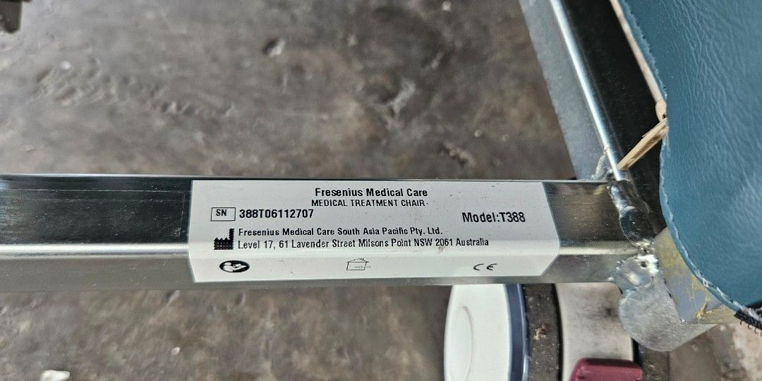 Fresenius medical treatment chair, Health & Nutrition, Assistive ...