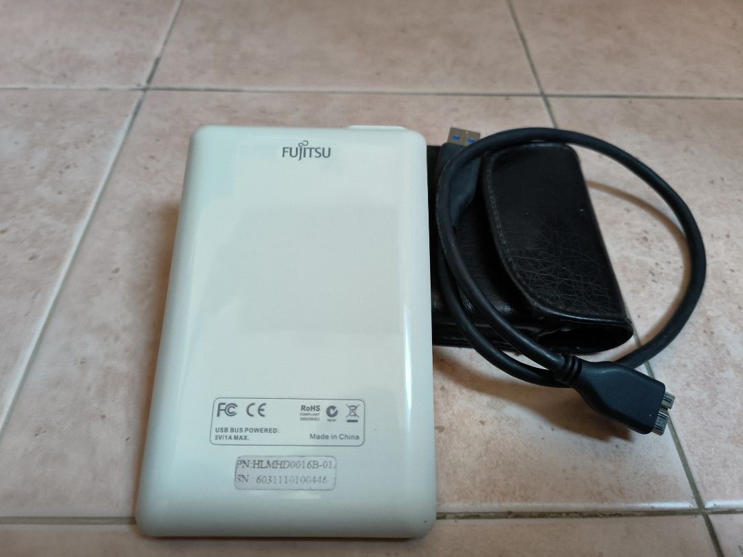 Fujitsu 1TB External Harddrive, Computers & Tech, Parts & Accessories ...