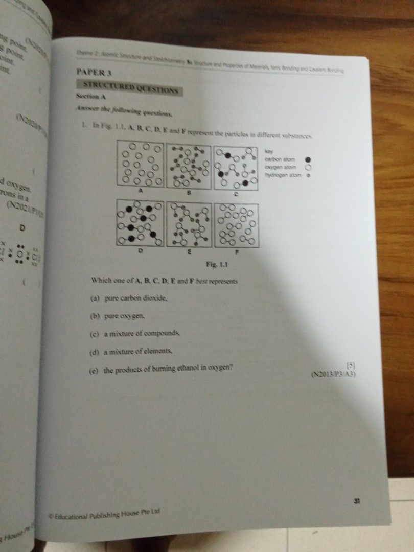 GCE O level science chemistry 2023 edition topical 2013 to 2022 ...
