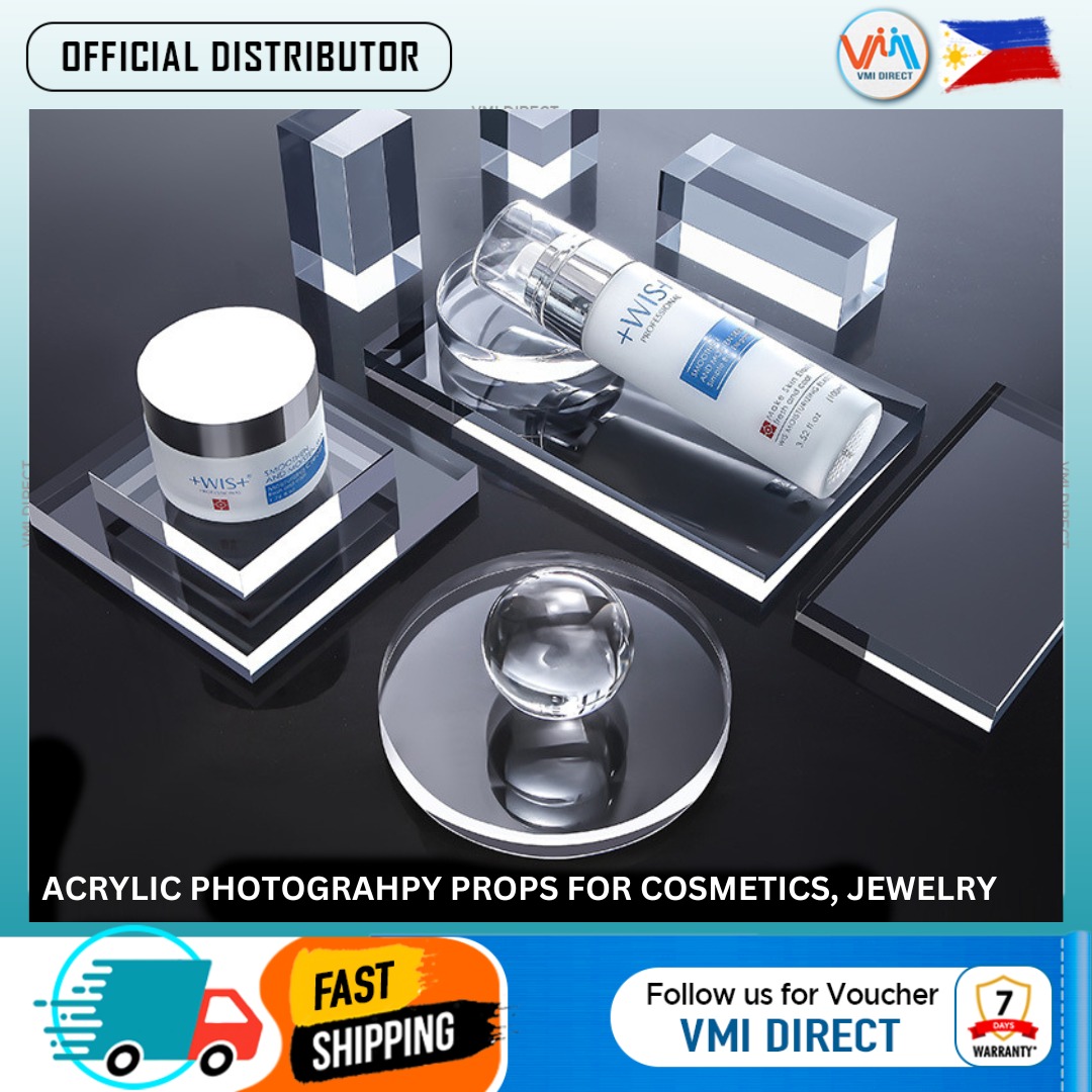 Geometric Photo Props Transparent Acrylic Three-Dimensional Cube Cuboid ...