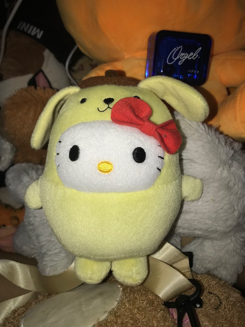 Hello kitty in custome ( pompurin), Hobbies & Toys, Toys & Games on ...