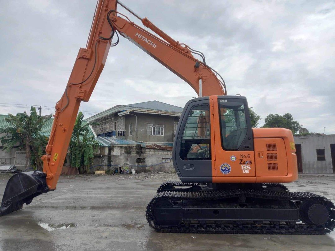 HITACHI ZX135US BACKHOE, Special Vehicles, Heavy Vehicles on Carousell