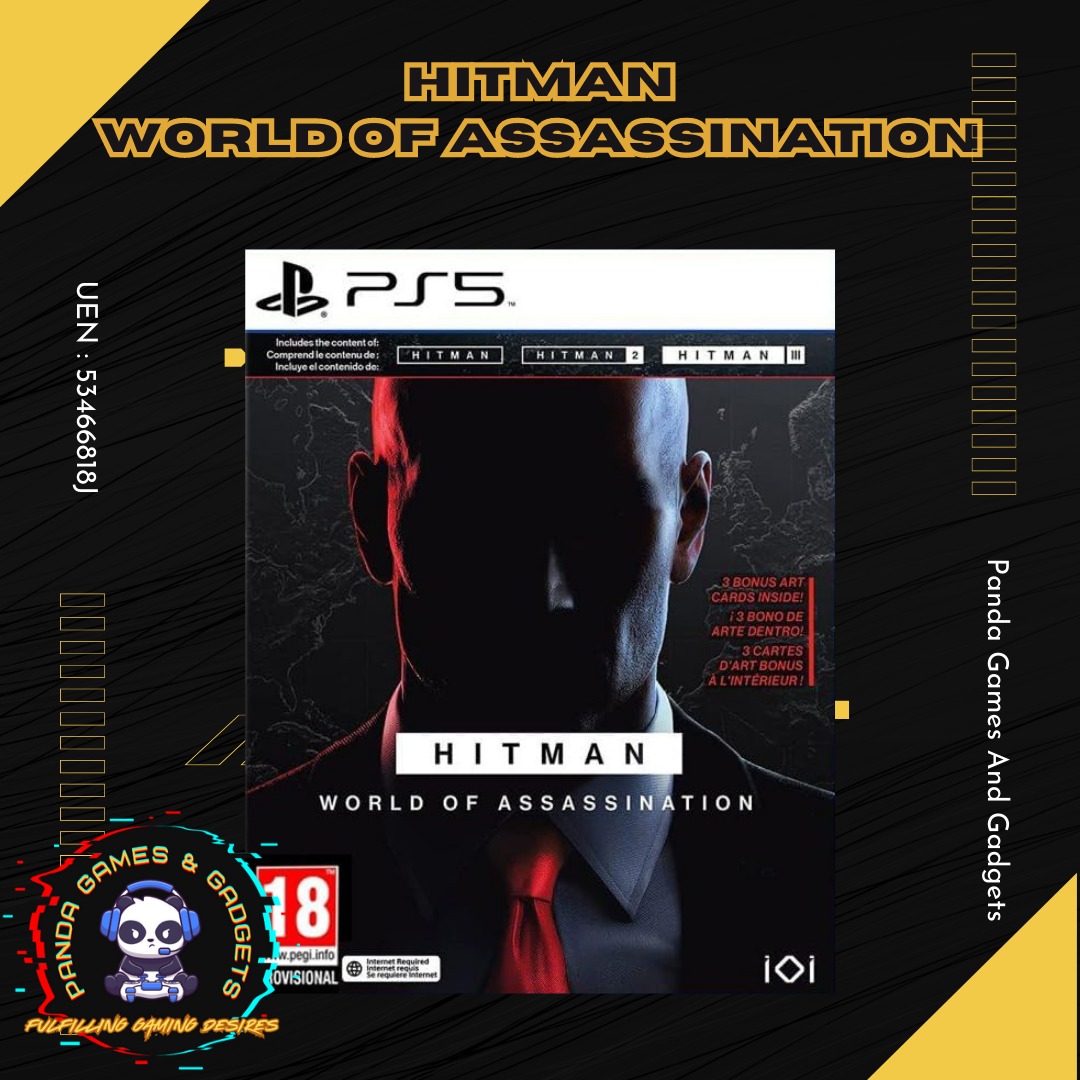 Hitman: World of Assassination [PS5], Video Gaming, Video Games ...