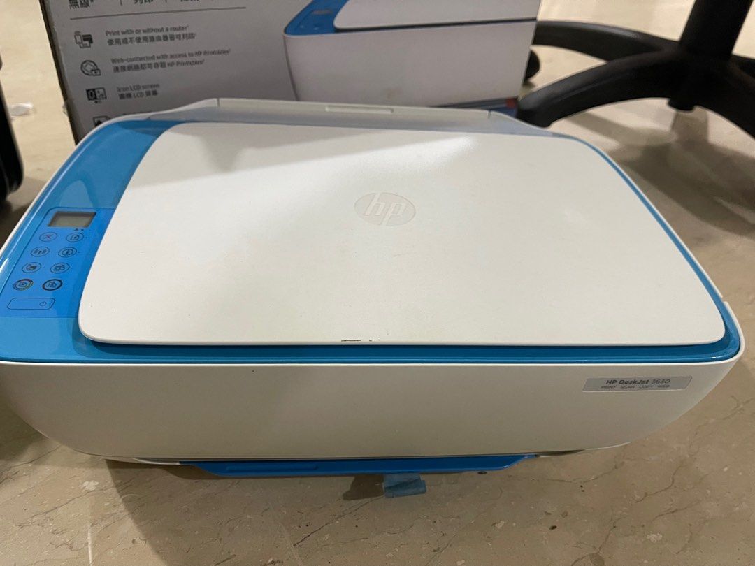 HP Deskjet 3630 wireless printer, Computers & Tech, Printers, Scanners ...