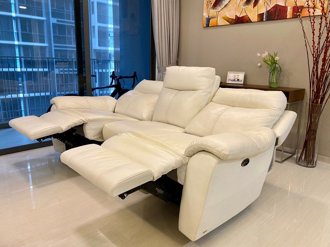 HTL recliner sofa, Furniture & Home Living, Furniture, Sofas on Carousell