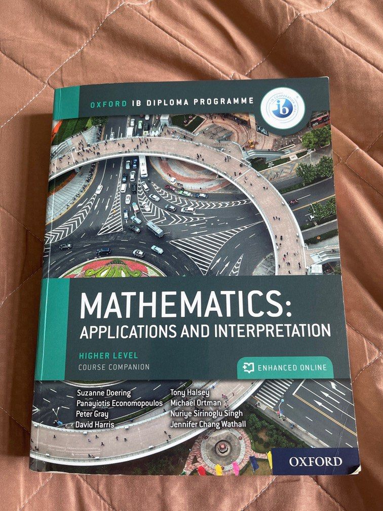 IB Mathematics Application And Interpretation HL Textbook Hobbies