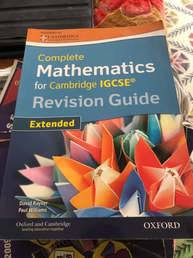 IGSCE extended maths by David Rayner, Hobbies & Toys, Books & Magazines ...