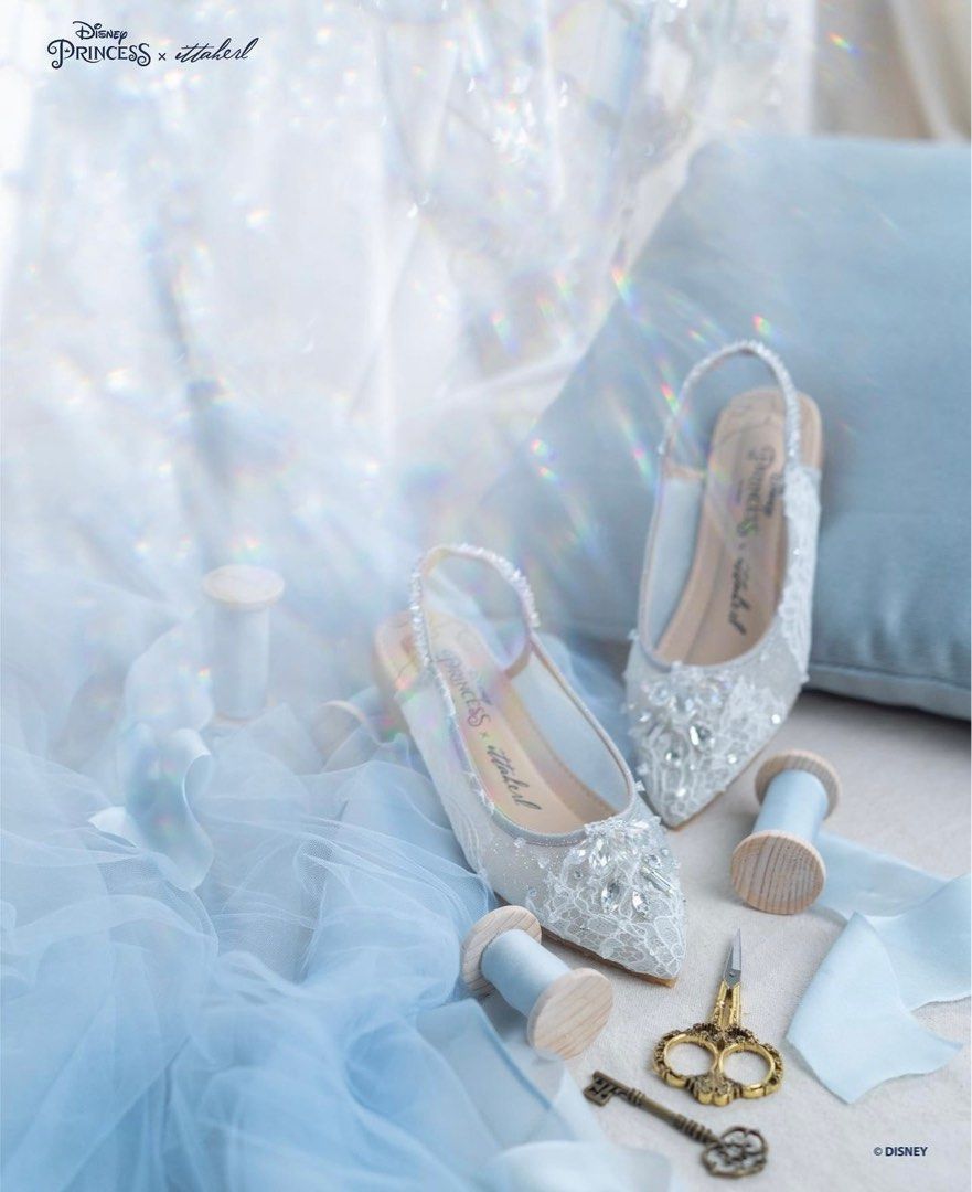 Ittaherl x Disney Princess Cinderella NEW Fairytale Pointy Backstrap ...