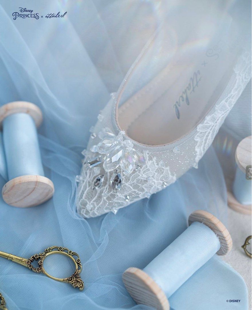 Ittaherl x Disney Princess Cinderella NEW Fairytale Pointy Backstrap ...