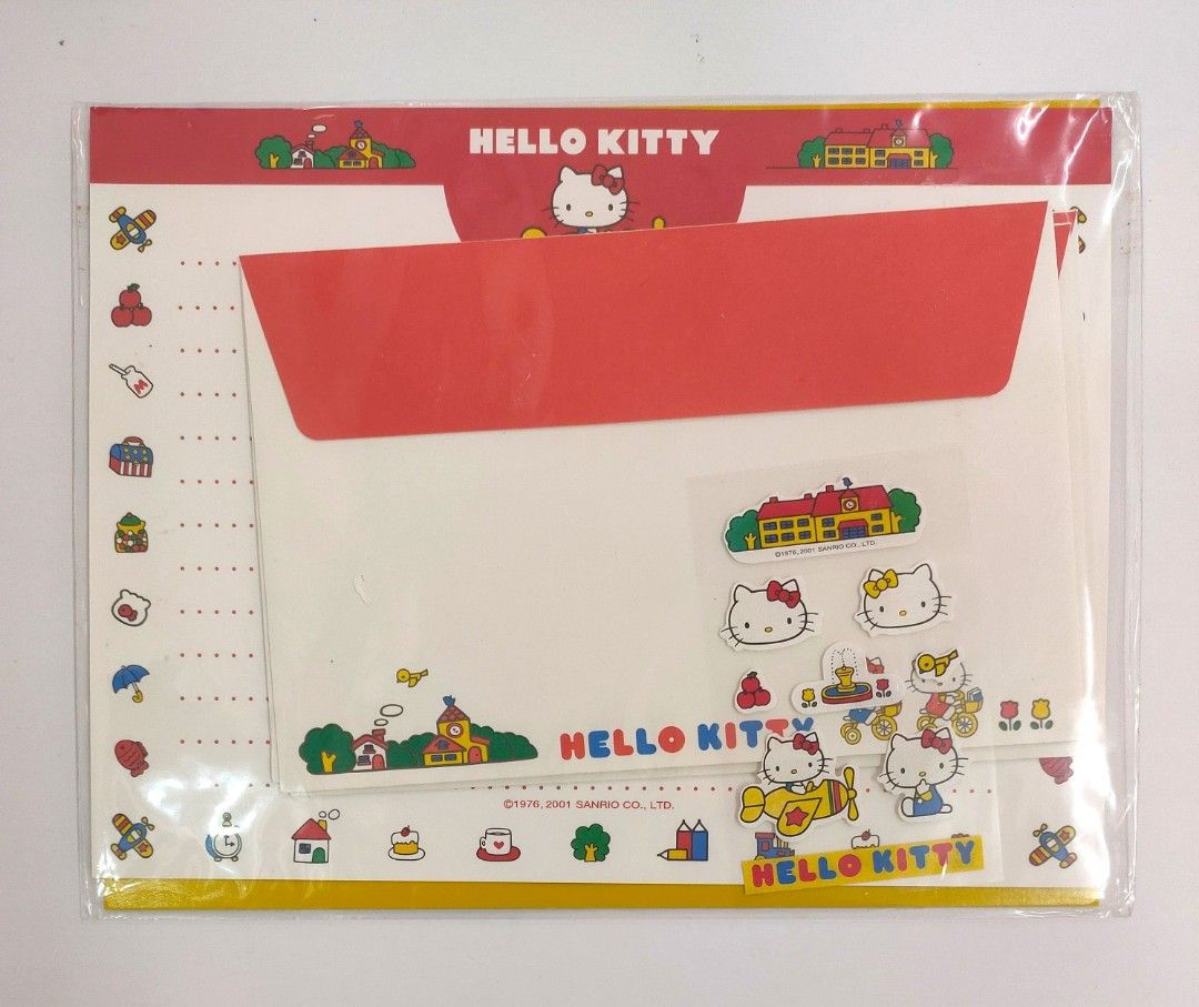 Japan Sanrio Hello Kitty Envelope Set, Hobbies & Toys, Stationery ...