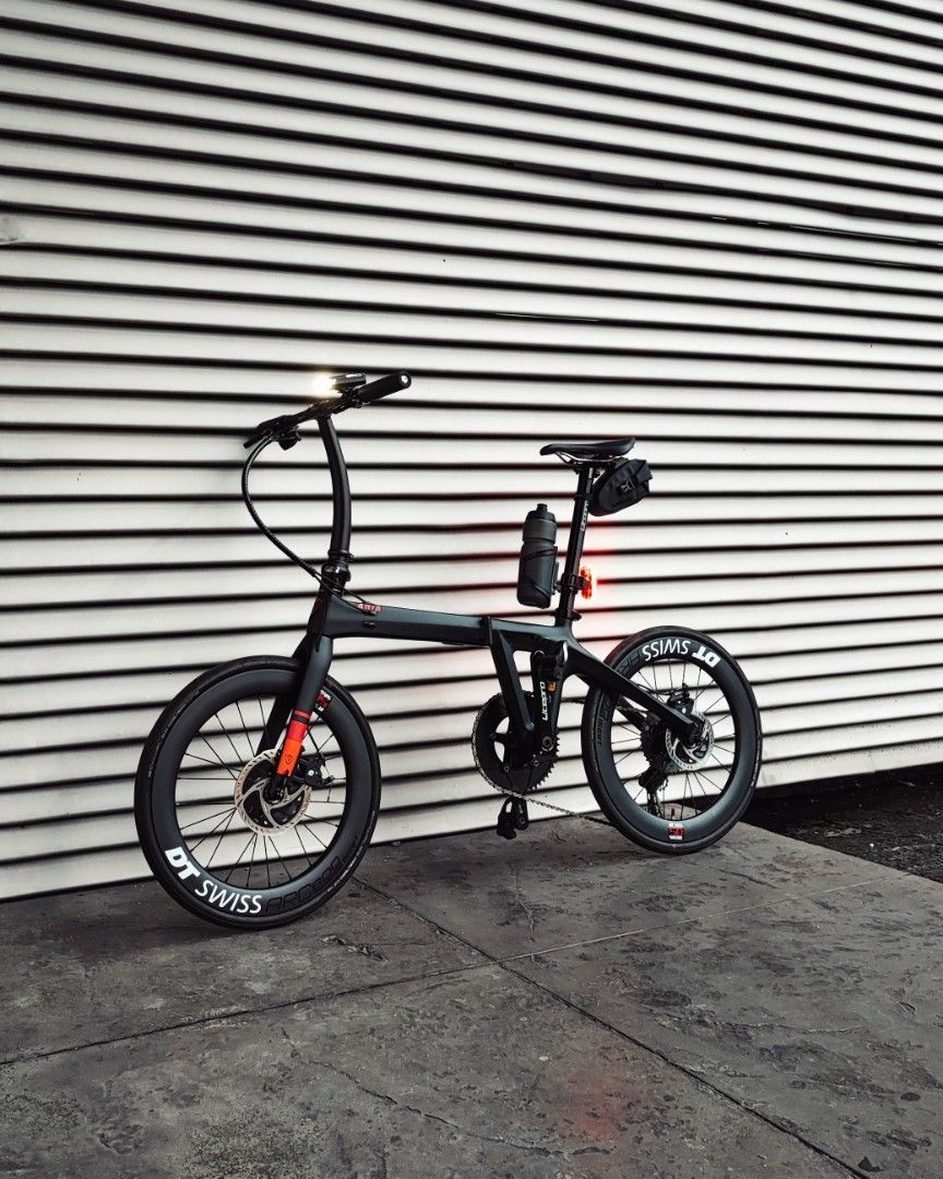 Java Aria Carbon Folding Bike, Sports Equipment, Bicycles & Parts ...