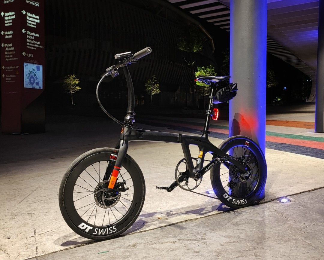 Java Aria Carbon Folding Bike, Sports Equipment, Bicycles & Parts ...