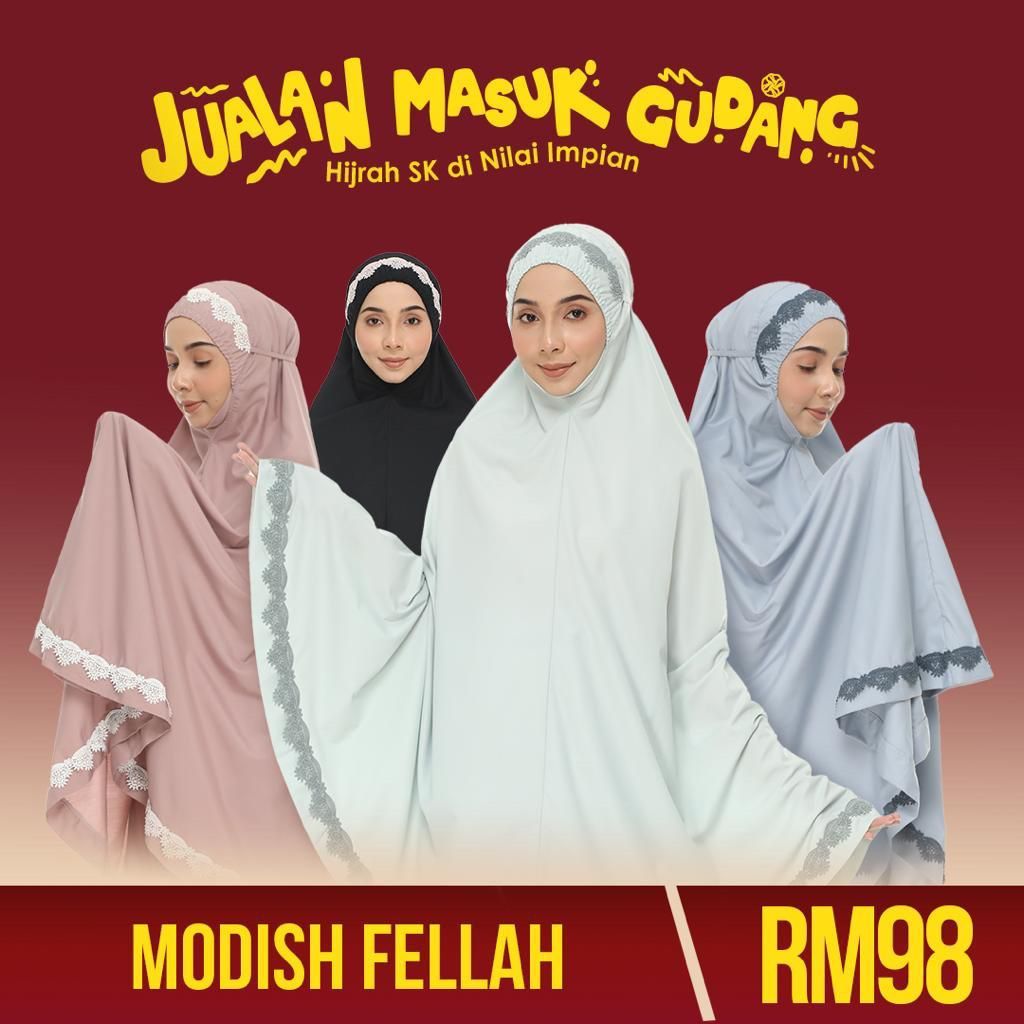 [JMG] ORIGINAL TELEKUNG SITI KHADIJAH | MODISH FELLAH, Women's Fashion, Muslimah Fashion, Prayer ...