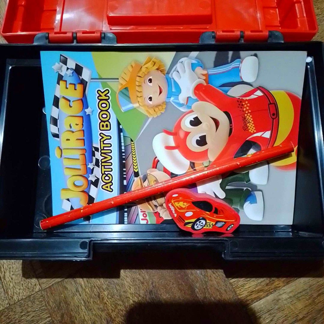 Jollibee Activity Box : JolliRace, Hobbies & Toys, Toys & Games on ...