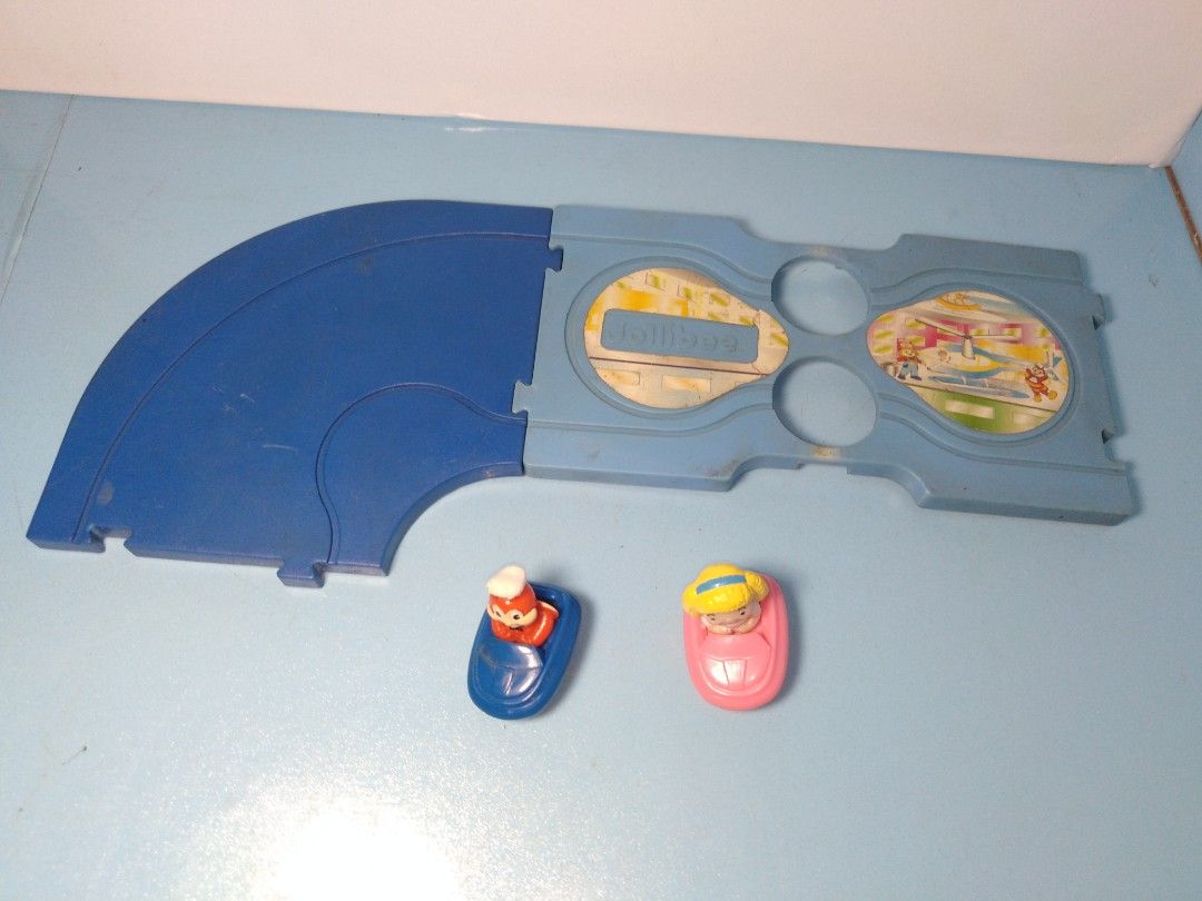 Jollibee Mini Cars and Track - Vintage Jollibee Kiddie Meal Toys on ...