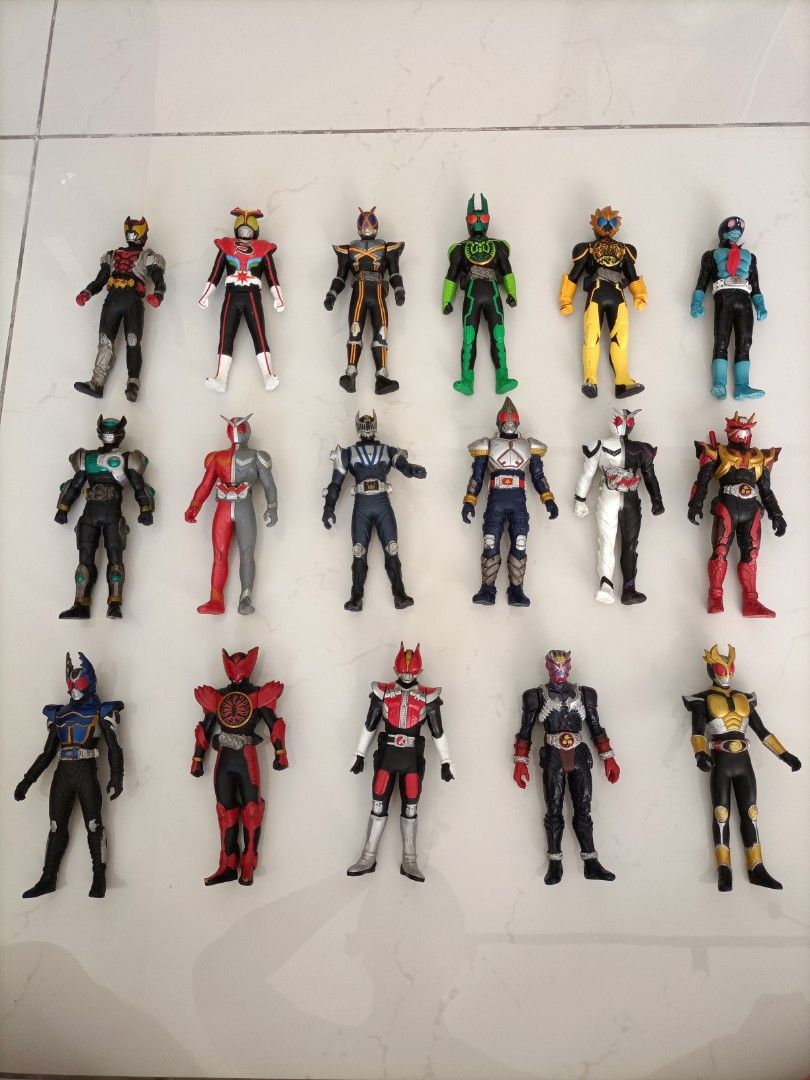 Kamen Rider Action Figures., Hobbies & Toys, Toys & Games on Carousell