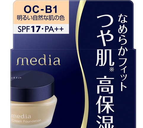 KANEBO Media Cream Foundation N SPF17 PA ++ OC-B1 25g, Beauty ...