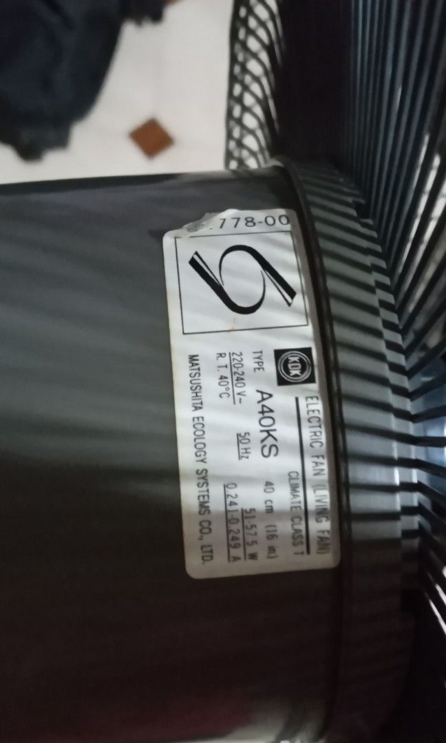 KDK 16" remote control stand fan, Furniture & Home Living, Lighting ...