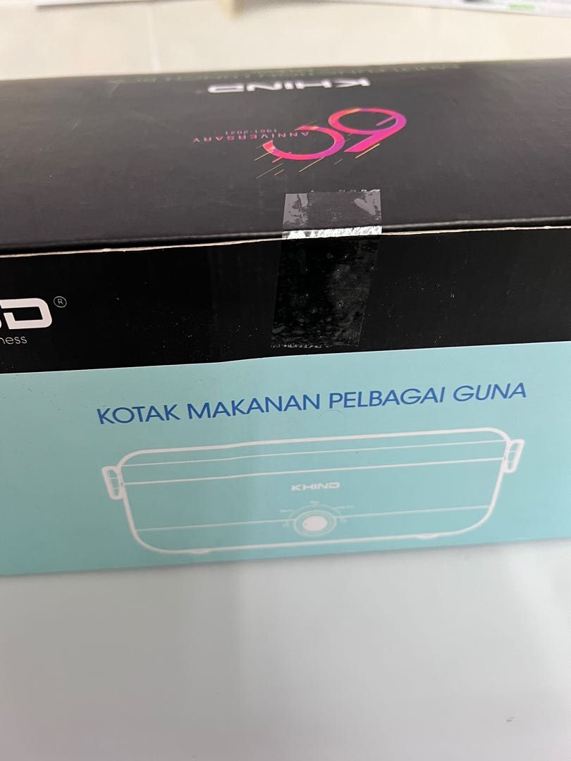 Khind 0.8L Multi-function Lunch box (Limited Edition) MLB08, Furniture & Home Living ...