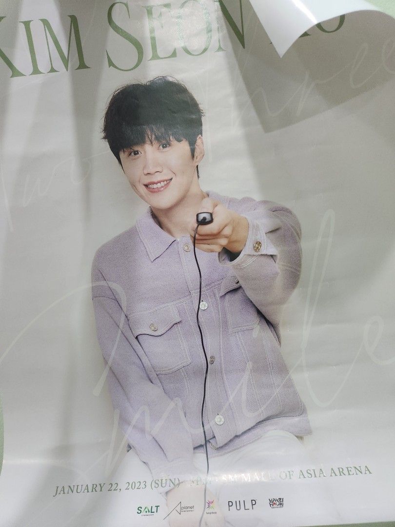 Kim Seon Ho official poster from Pulp from Jan fanmeet on Carousell