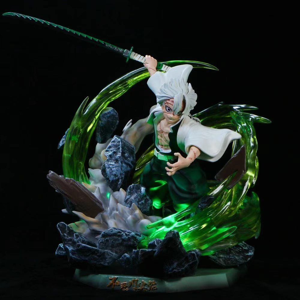 Kimetsu no Yaiba Demon Slayer Wind Hashira Shinazugawa Sanemi PVC ...