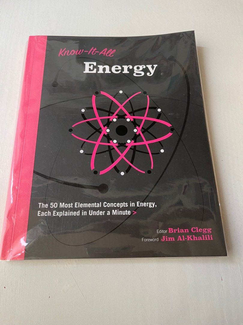 Know-It-All Energy Science Physics Book Brian Clegg Storybooks, Hobbies ...