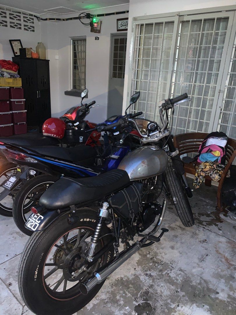 KTNS GP 125 (custom), Motorbikes on Carousell