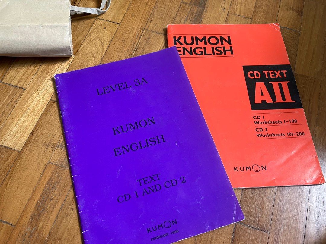Kumon text book english, Hobbies & Toys, Books & Magazines, Textbooks ...