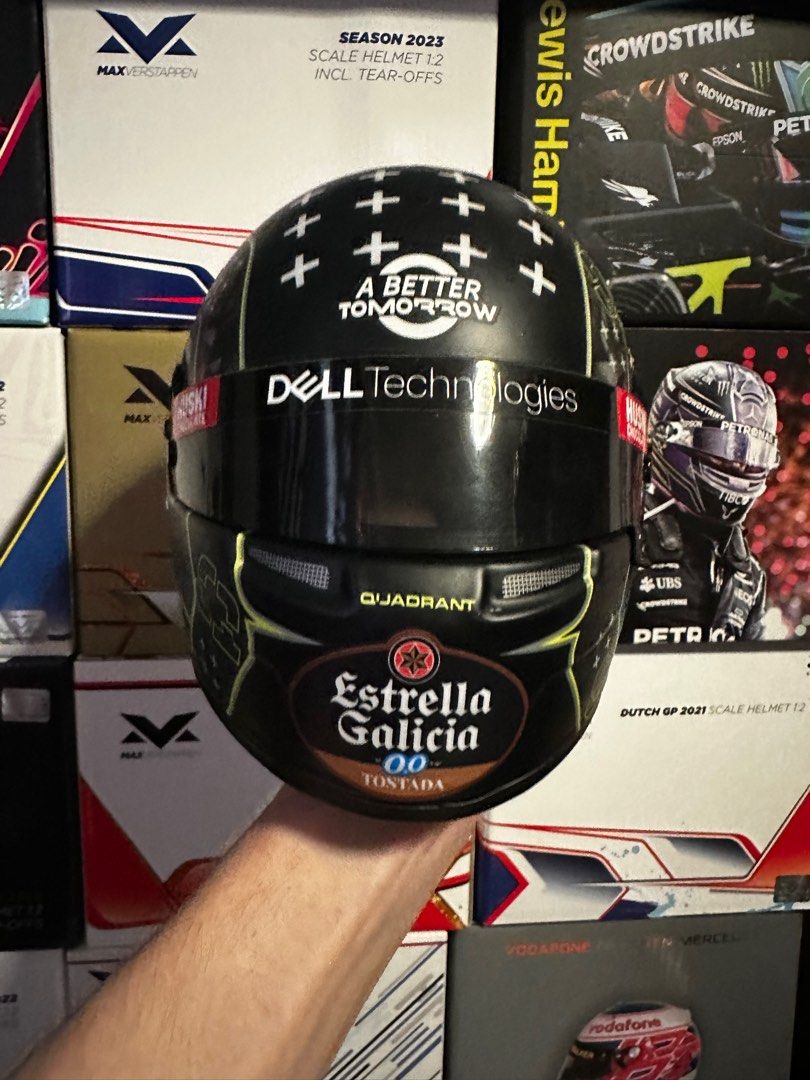 Lando norris quadrant f1 mini helmet, Hobbies & Toys, Memorabilia ...