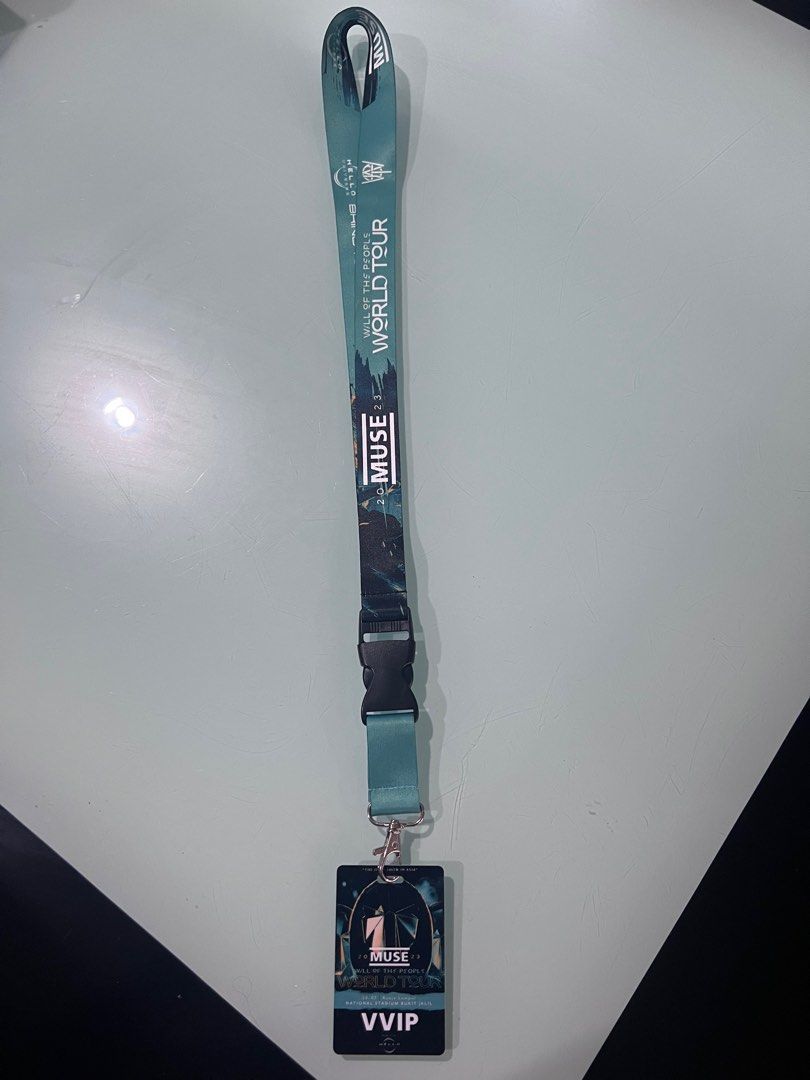Lanyard vvip concert muse for sell , Hobbies & Toys, Stationery & Craft ...
