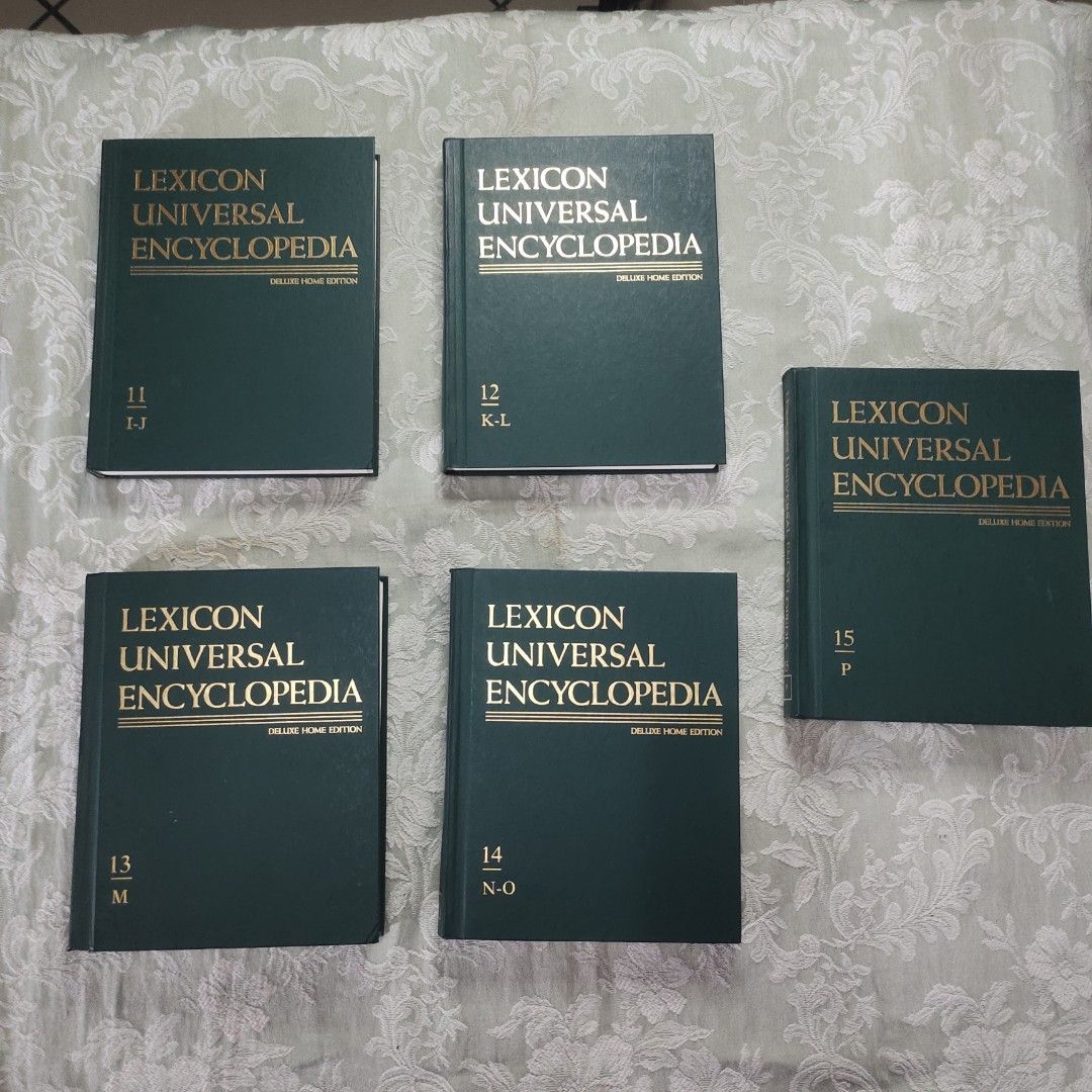 Lexicon Universal Encyclopedia, Hobbies & Toys, Books & Magazines, Textbooks on Carousell