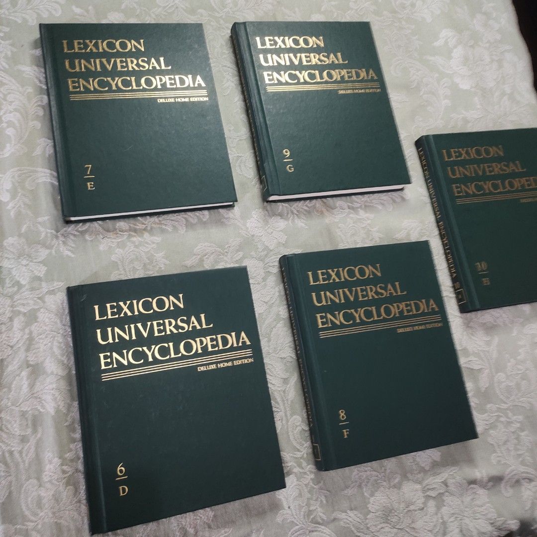 Lexicon Universal Encyclopedia, Hobbies & Toys, Books & Magazines, Textbooks on Carousell