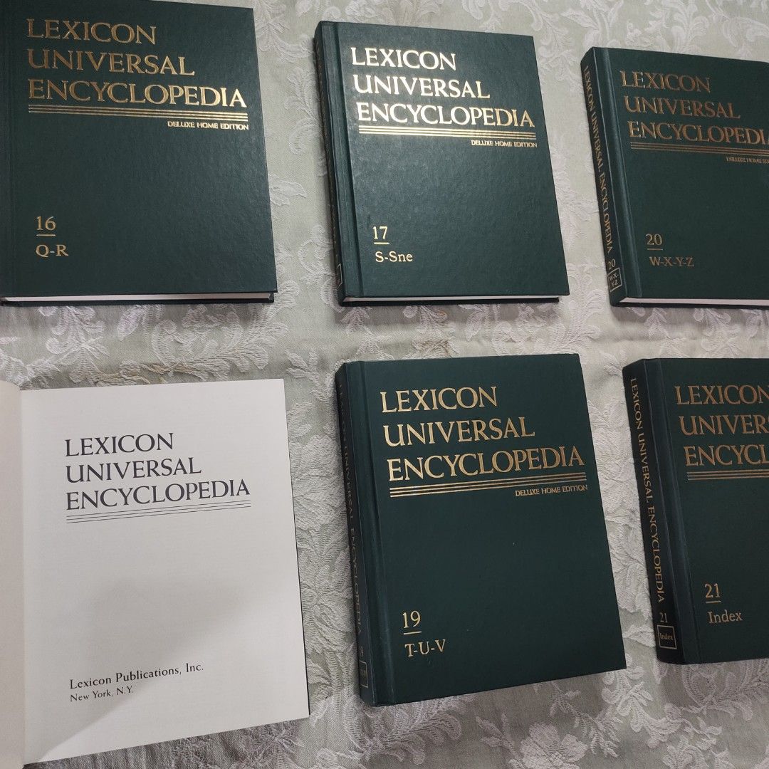 Lexicon Universal Encyclopedia, Hobbies & Toys, Books & Magazines ...
