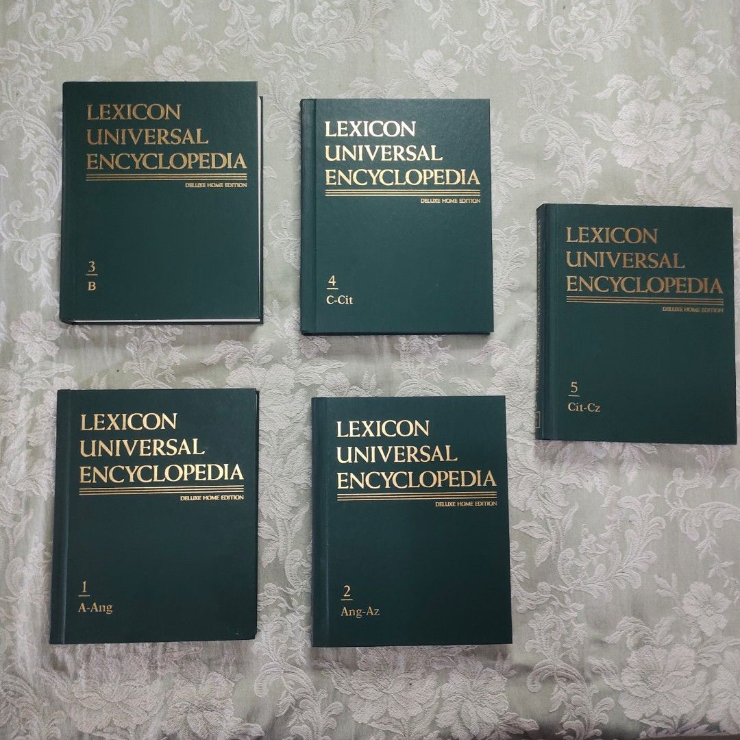 Lexicon Universal Encyclopedia, Hobbies & Toys, Books & Magazines, Textbooks on Carousell