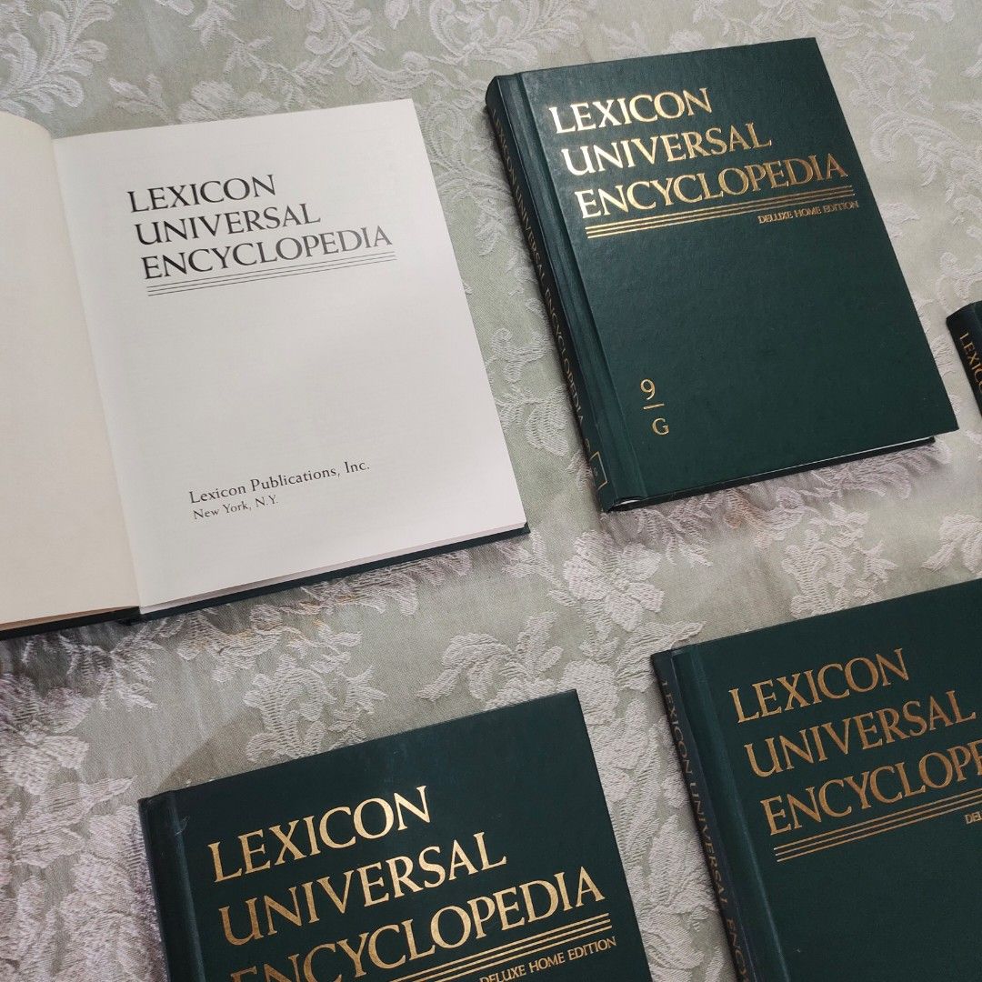 Lexicon Universal Encyclopedia, Hobbies & Toys, Books & Magazines ...