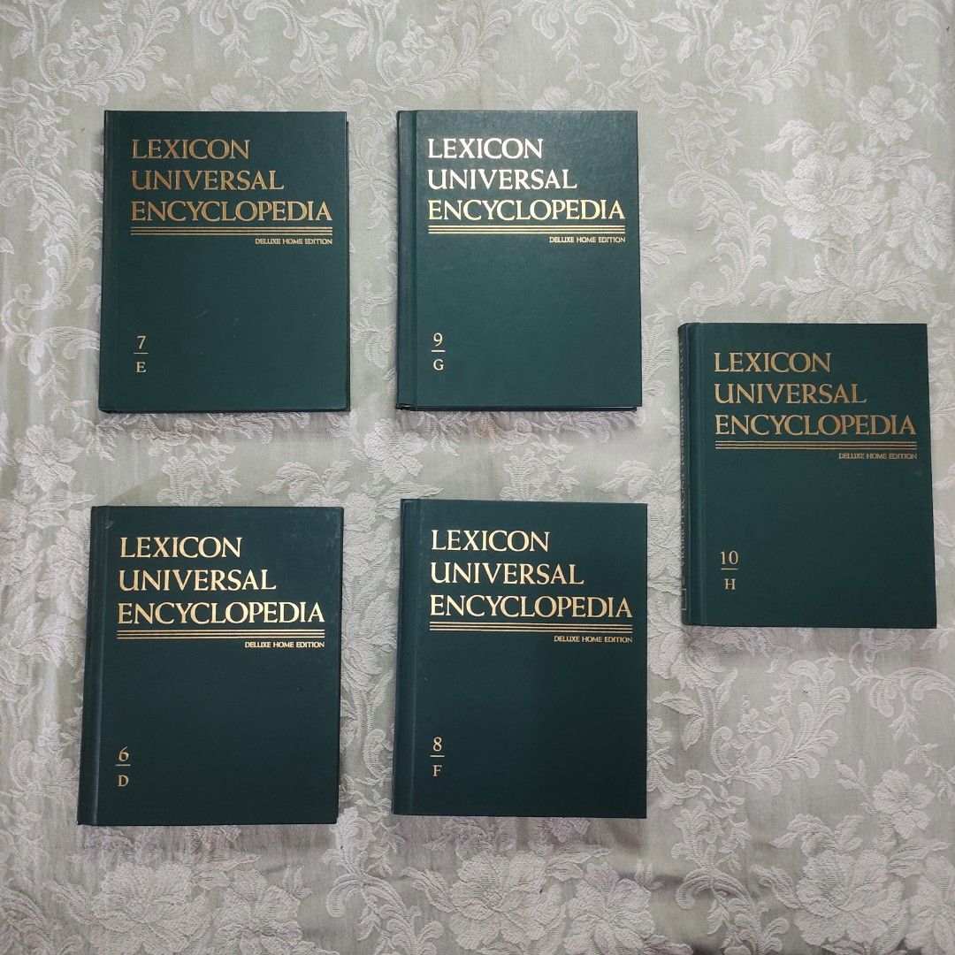 Lexicon Universal Encyclopedia, Hobbies & Toys, Books & Magazines, Textbooks on Carousell