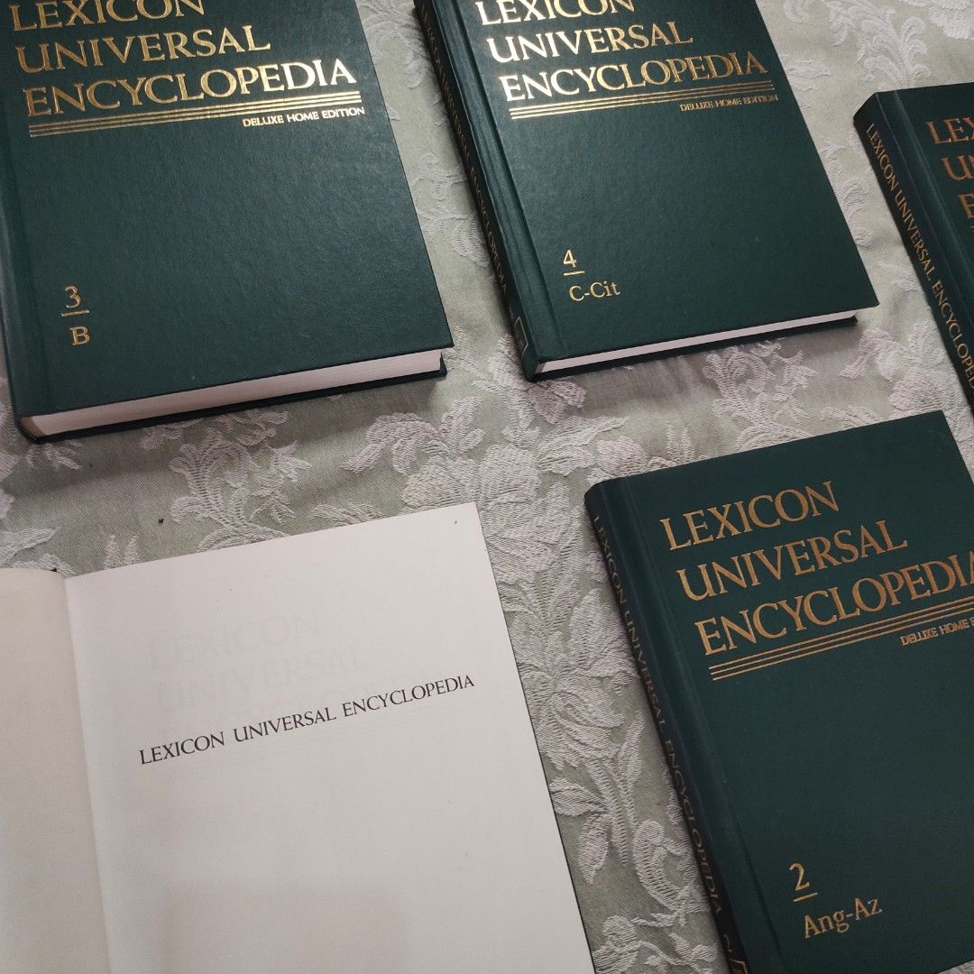 Lexicon Universal Encyclopedia, Hobbies & Toys, Books & Magazines, Textbooks on Carousell